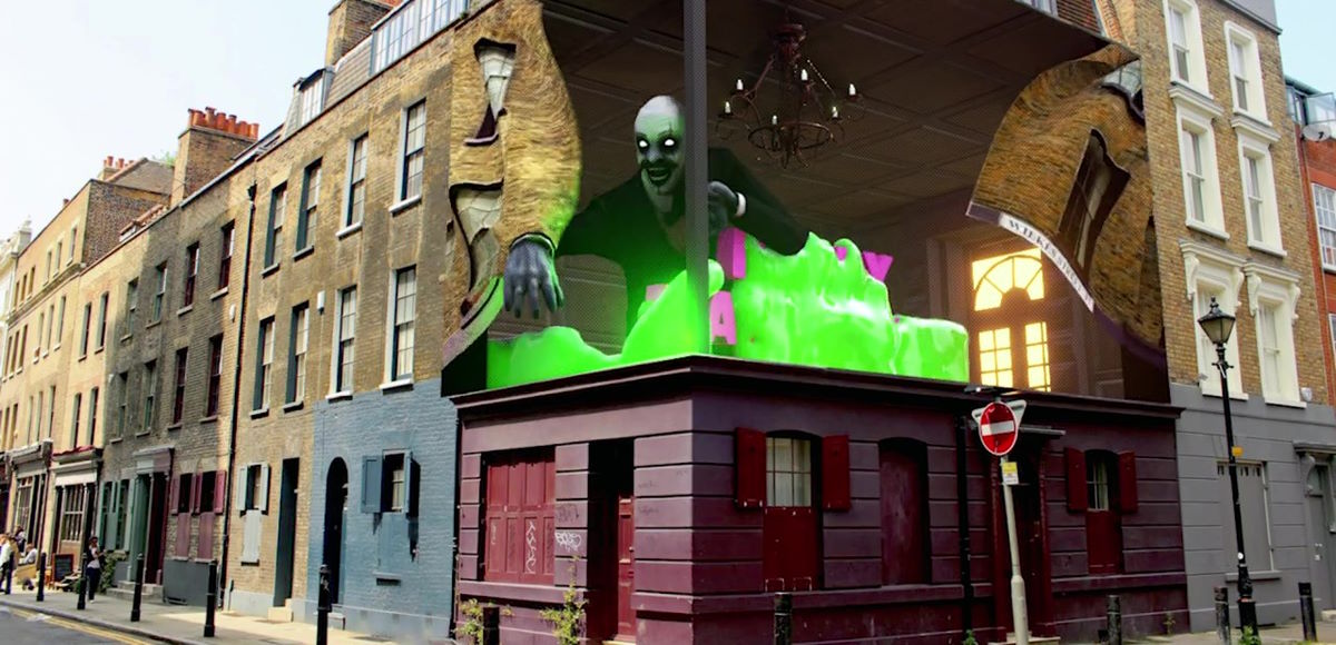 Digital anamorphic illusion - Immersive Studio