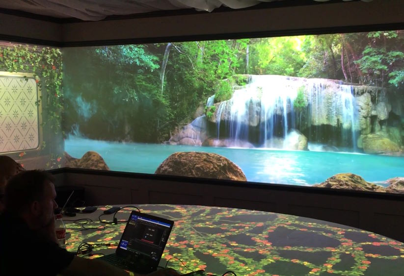 3D projection mapping - Immersive Studio