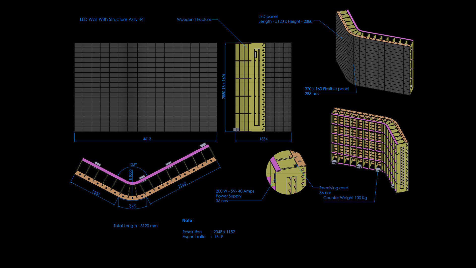 Anamorphic Illusion Animation Fighter Jet - Immersive Studio