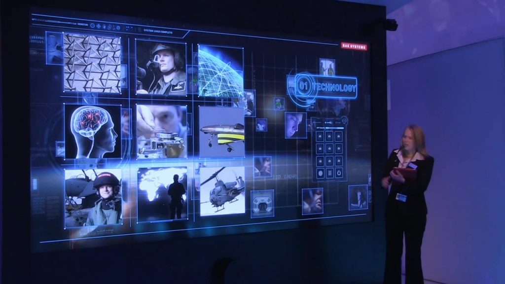 Captivating Ventuz Interactive Presentation for BAE Systems